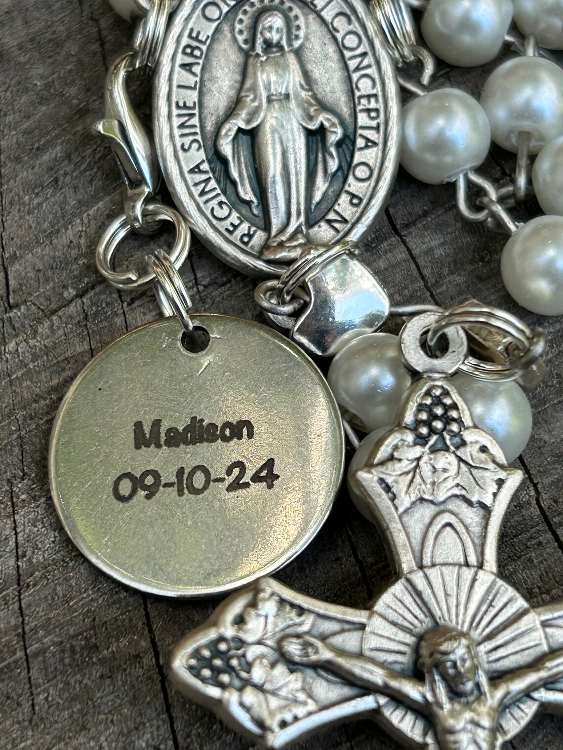 Personalized Catholic Rosary ~ Custom Catholic Rosary ~ Customalized ...