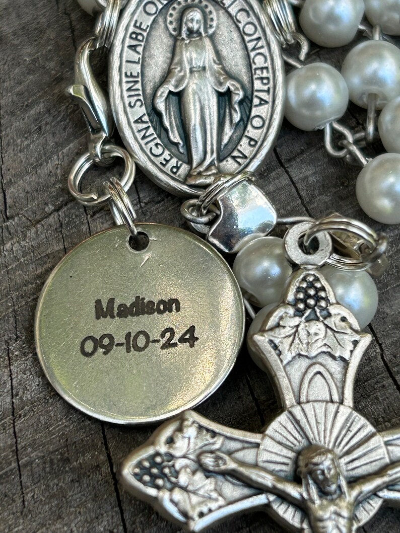 Personalized Catholic Rosary ~ Custom Catholic Rosary ~ Customalized ...