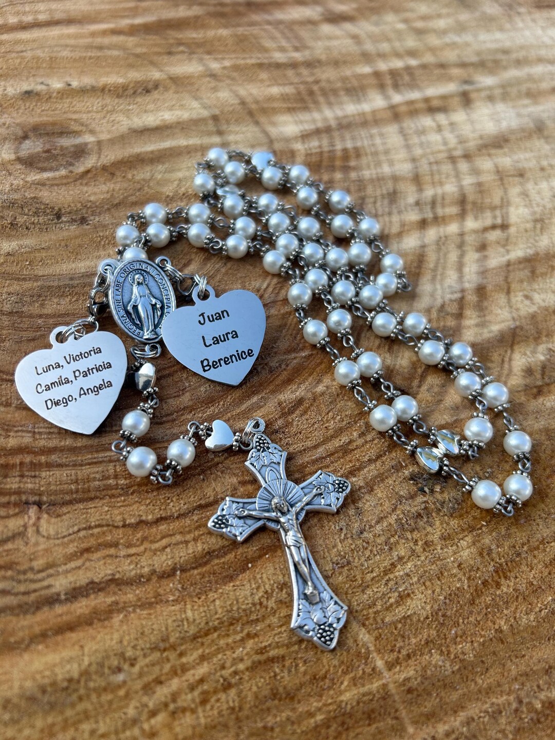 Personalized Catholic Rosary ~ Custom Catholic Rosary ~ Customalized ...