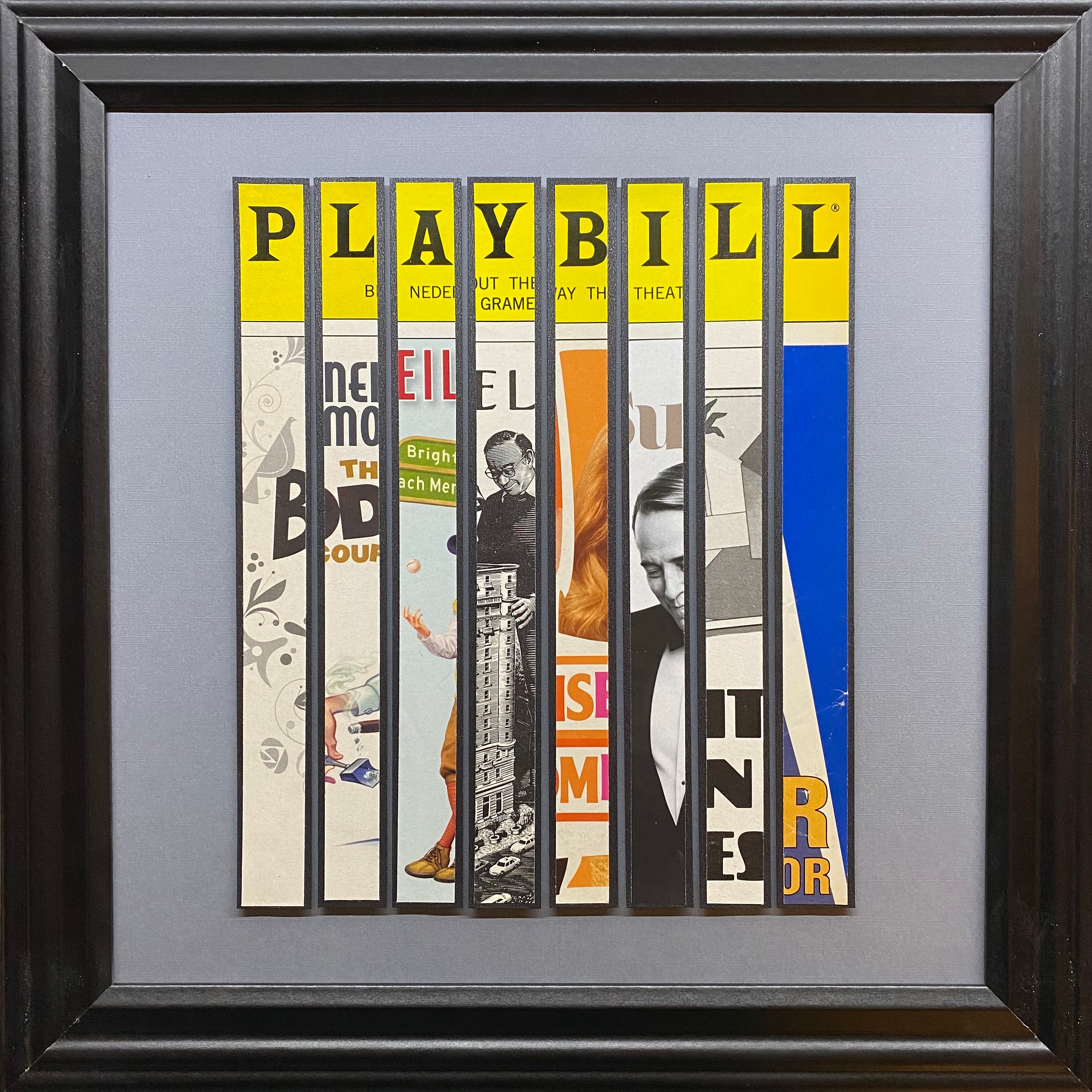 Playbill Framed Art