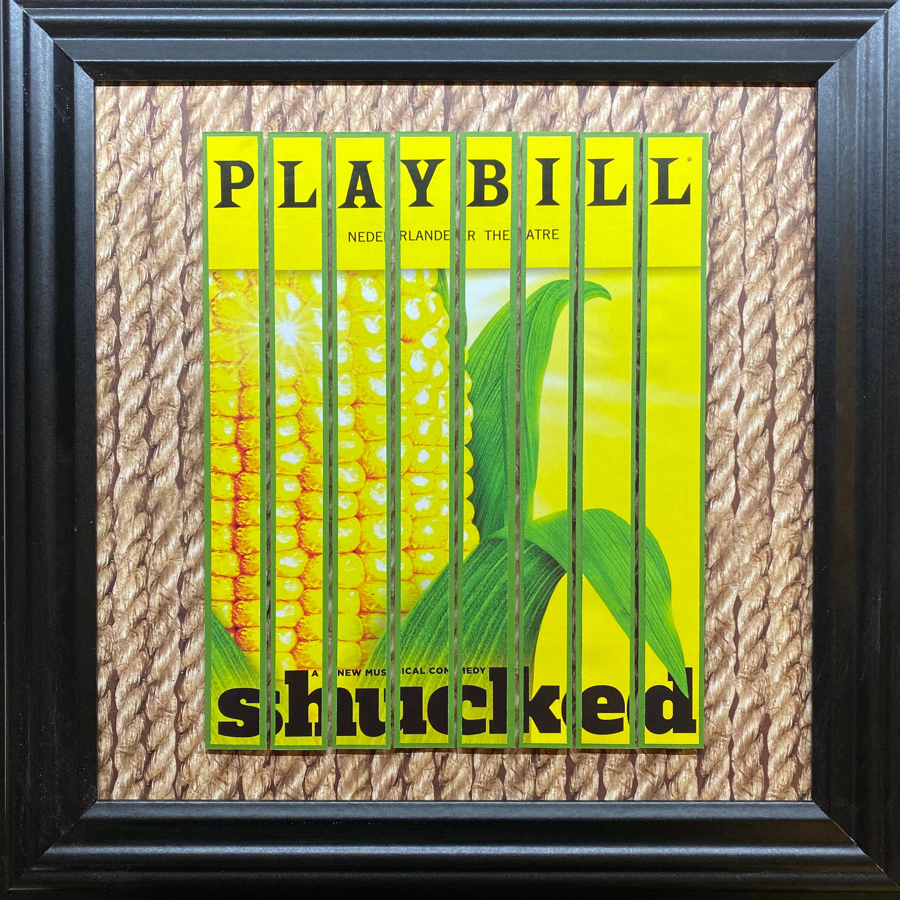 Playbill Framed Art