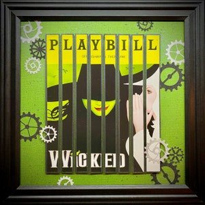 Custom Broadway Playbill Framed Art Collage - Personalize It! - Etsy