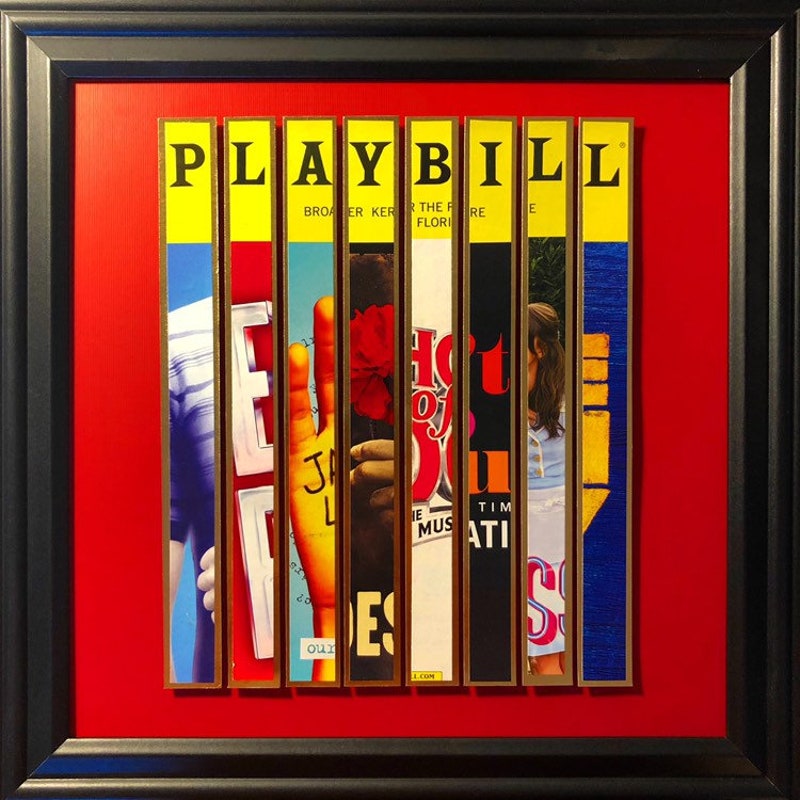 Playbill Display - Etsy
