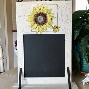 Upcycled Vintage Chalkboard/ Farmhouse Cottage Style Shabby Chic Wall ...