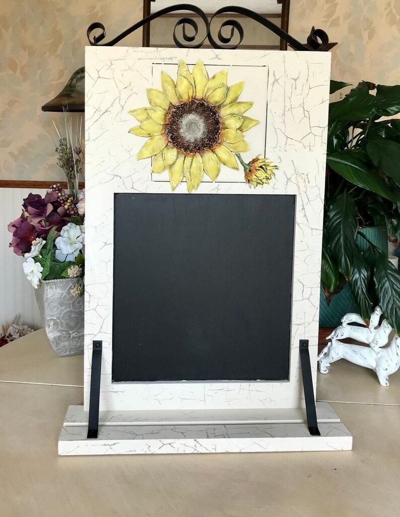 Upcycled Vintage Chalkboard/ Farmhouse Cottage Style Shabby Chic Wall ...