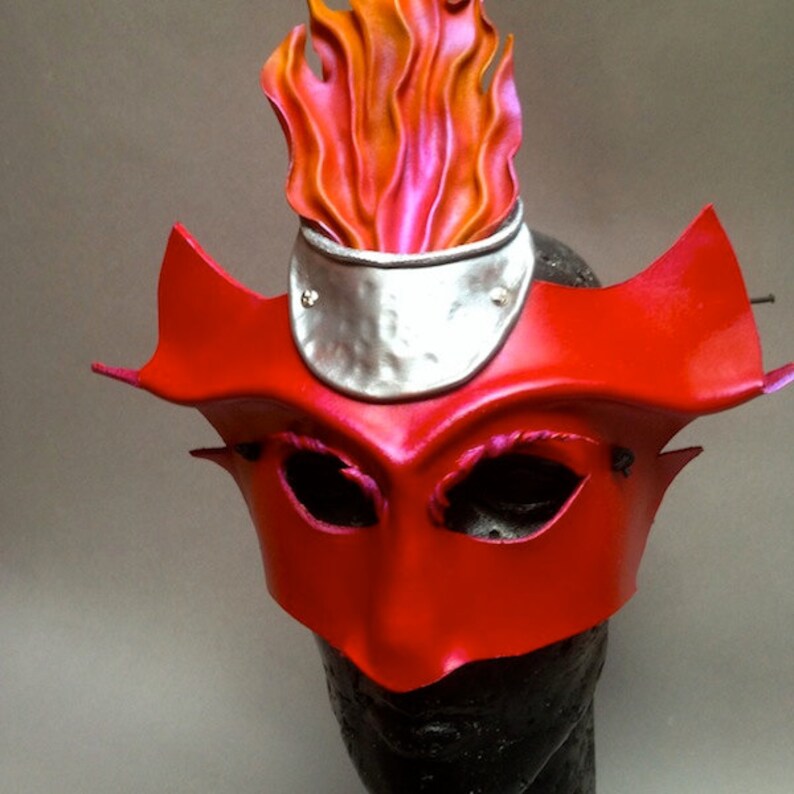 Moon Fire Elemental Mask - Etsy