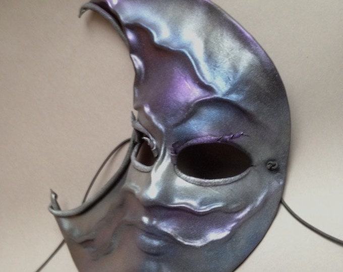 Moon Mask Molded Leather - Etsy