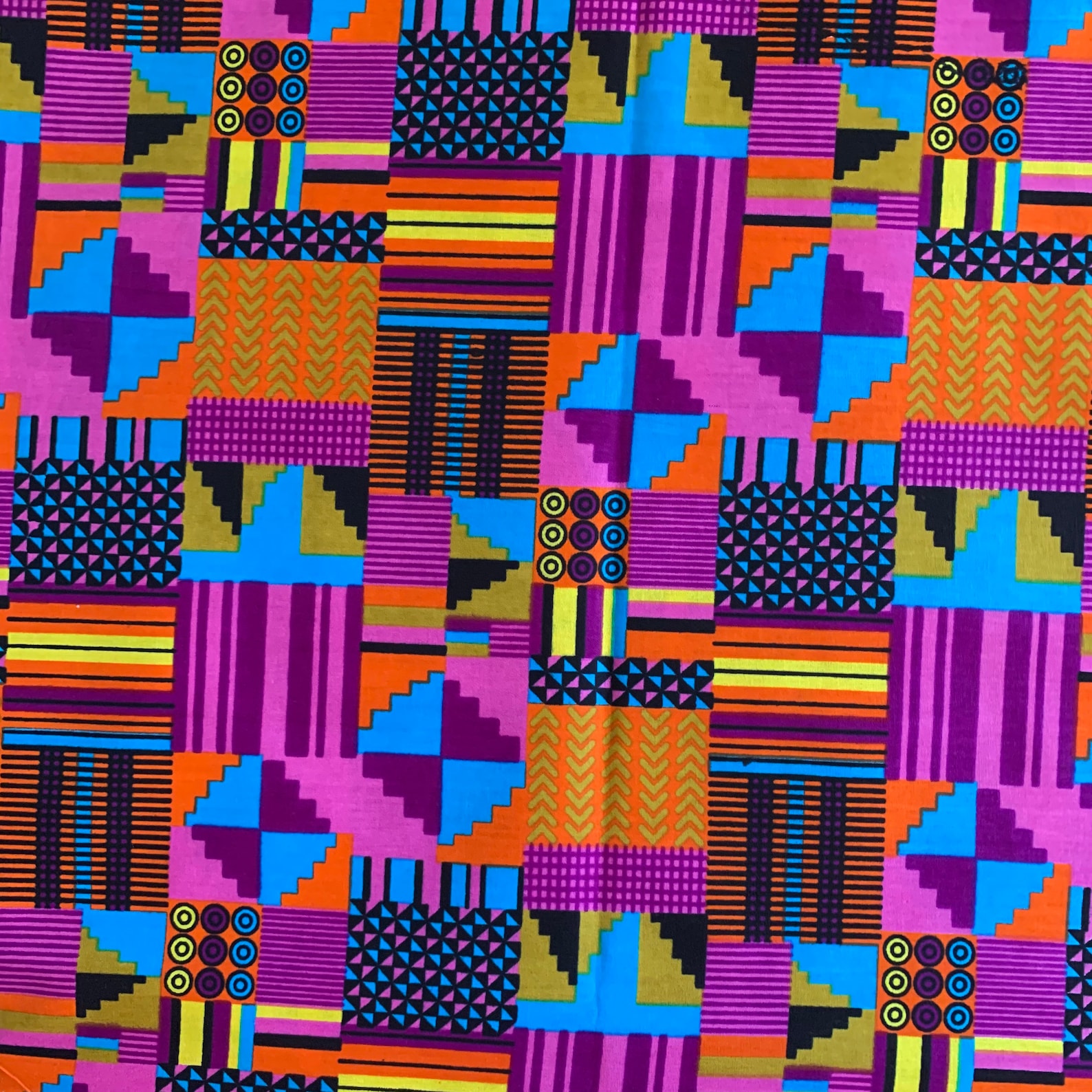 Kente Print Fabric Kente Fabric Ankara Print Kente Cloth - Etsy