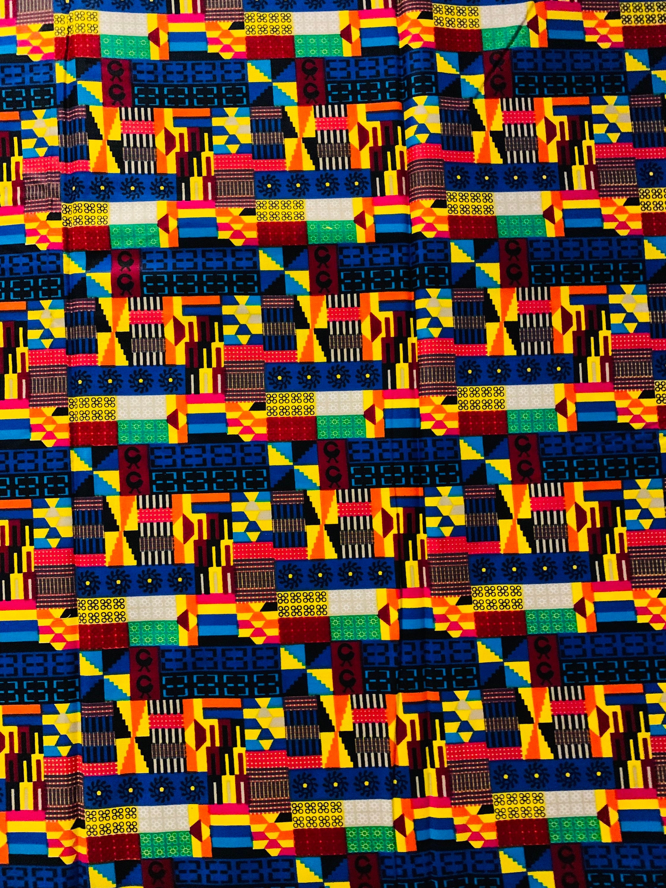 Kente Print Fabric Kente African Print Fabric Kente Kente - Etsy UK