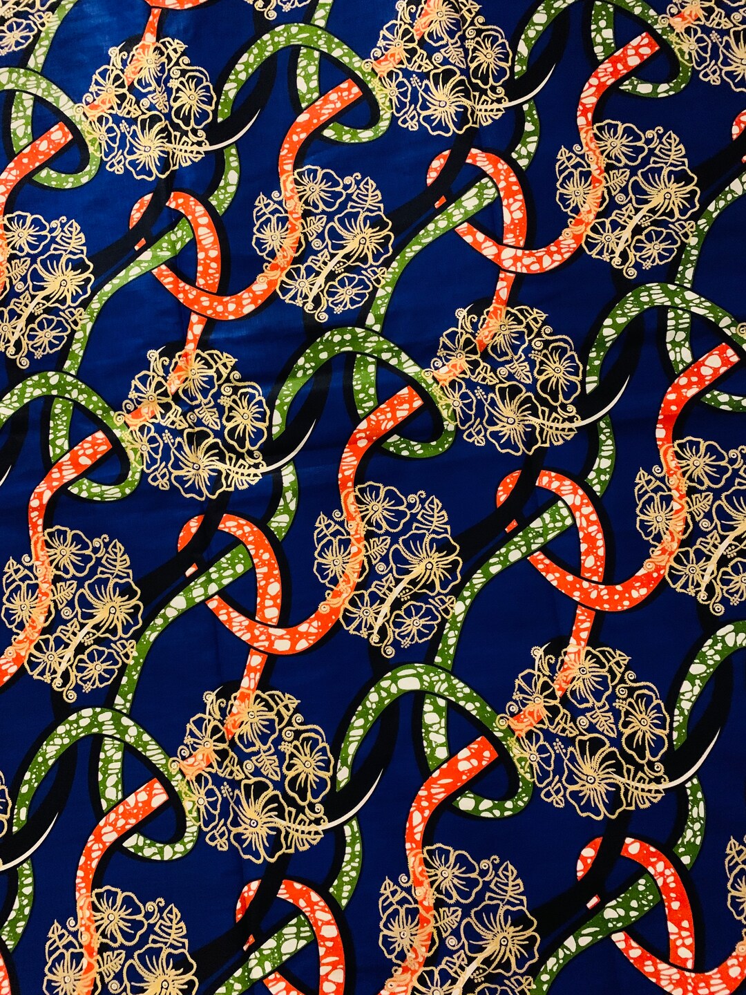 African Print Fabric, African Cotton Print, African Material, Ankara ...