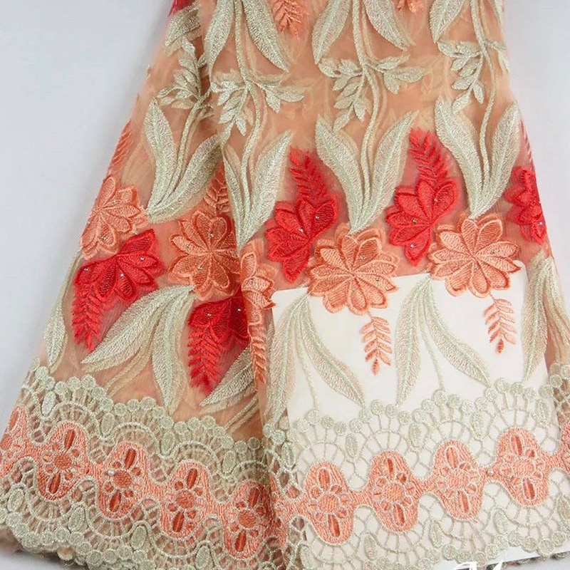 Nigerian African Laced Fabrics - Etsy