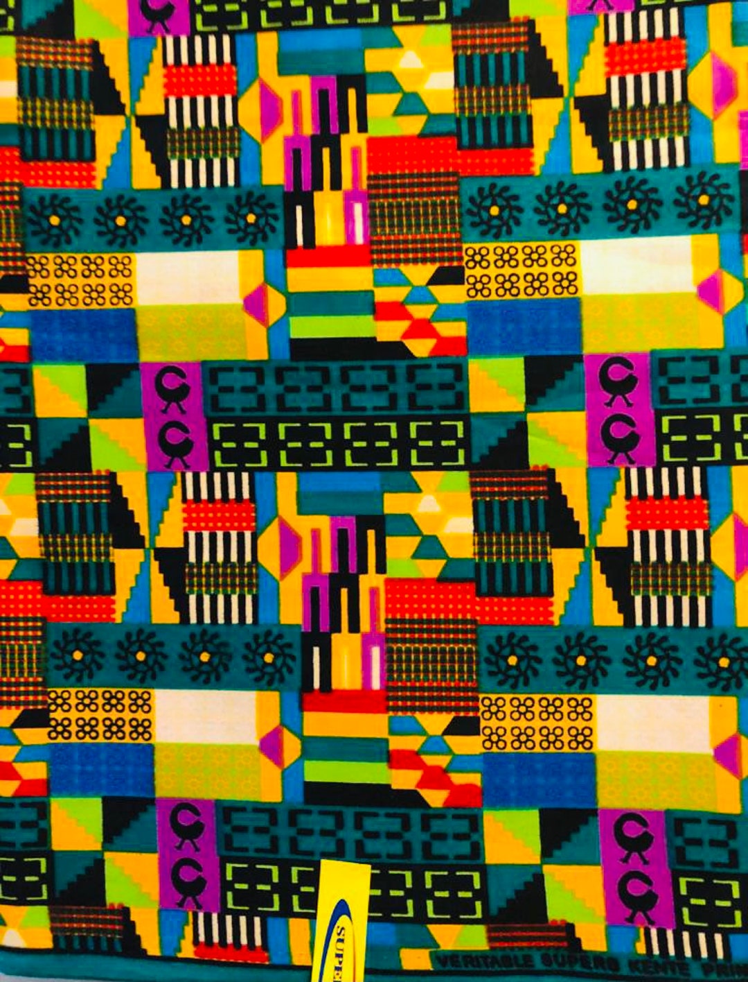 Kente Print Fabric, Kente African Print Fabric, Kente, Kente Material ...