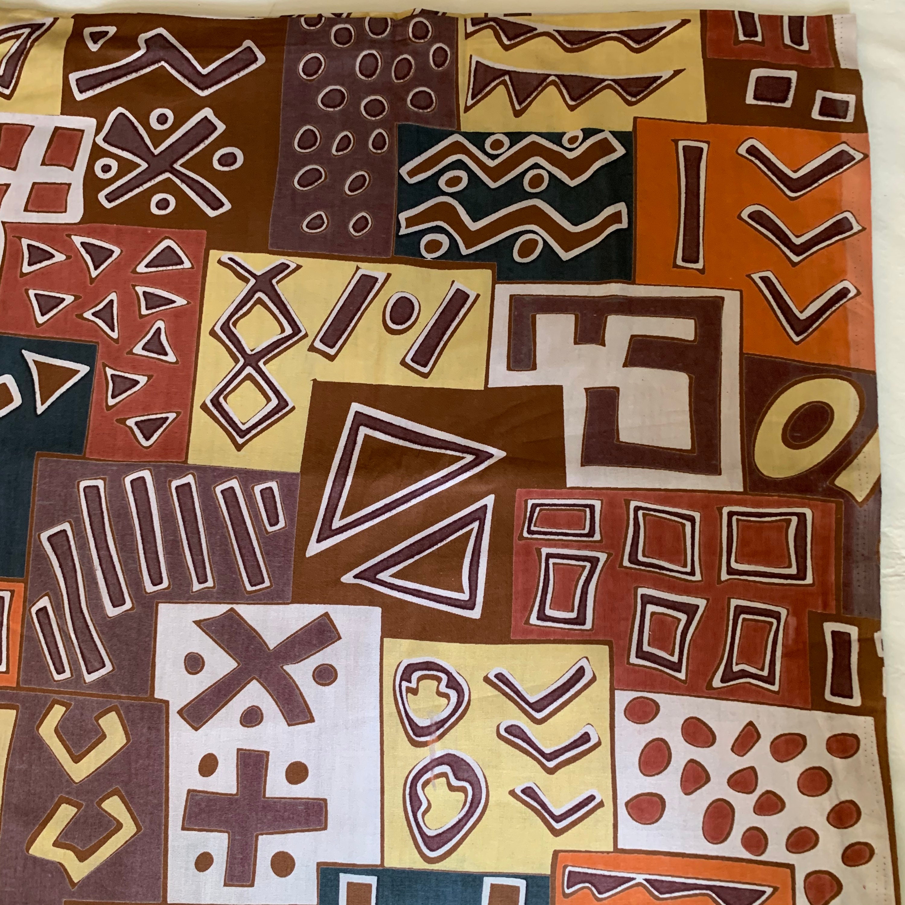 African Print Fabric, Ankara Print Fabric, Mudcloth Fabric, Angola ...