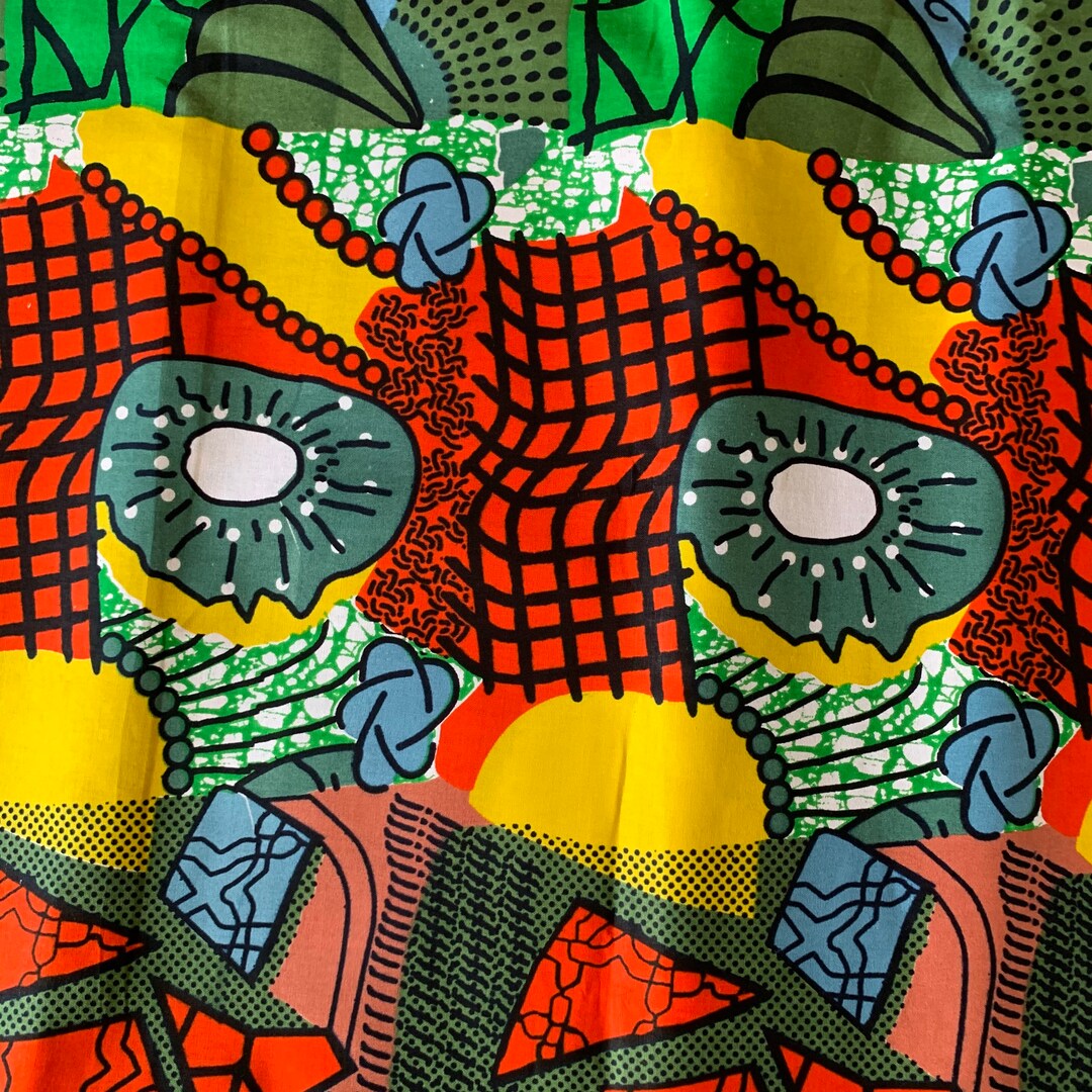 African Print Fabric , African Material, African Cotton Fabric, Ankara ...