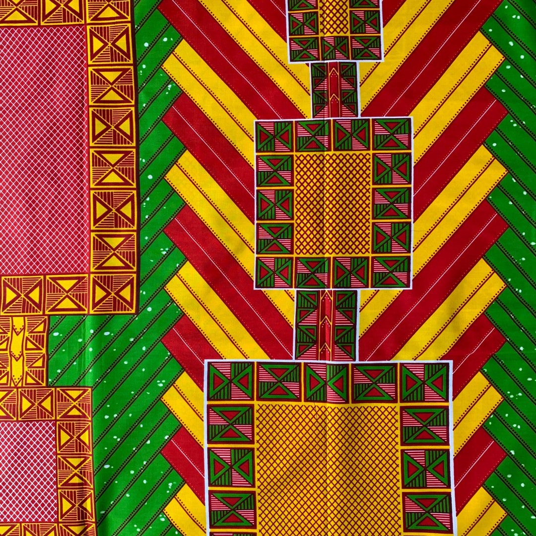 African Cotton Fabric, Ankara Print Fabric, African Print Fabric ...