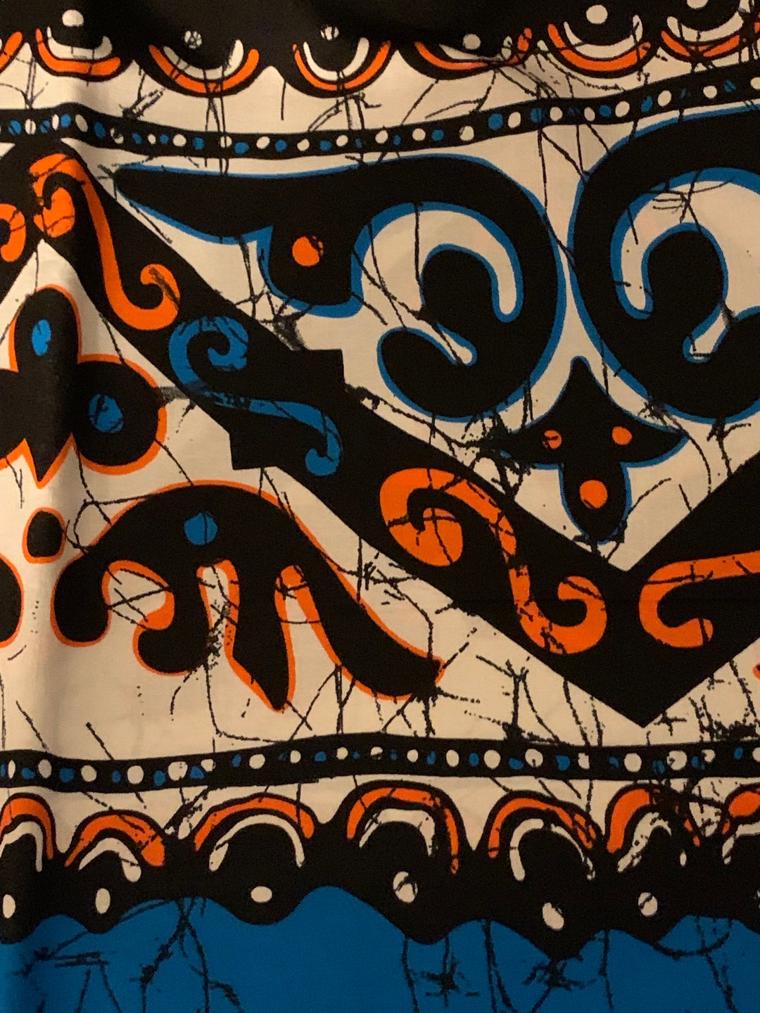 African Batik Fabric, African Batik Fabric by the Yard, Batik Print ...