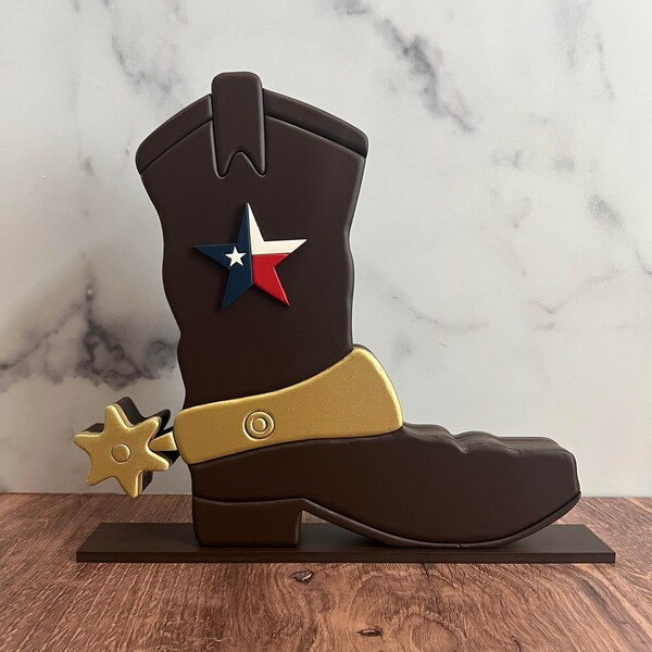 Cowboy Boot Piggy Bank - Etsy