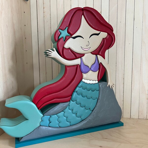 Mermaid Piggy Bank - Etsy