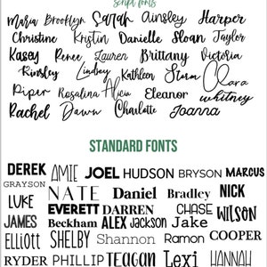 Custom Nursery Name Sign | Personalized Wooden Baby Sign | Modern ...