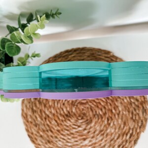 Mermaid Shell Personalized Bank | Seashell Nursery Decor | Money Box ...