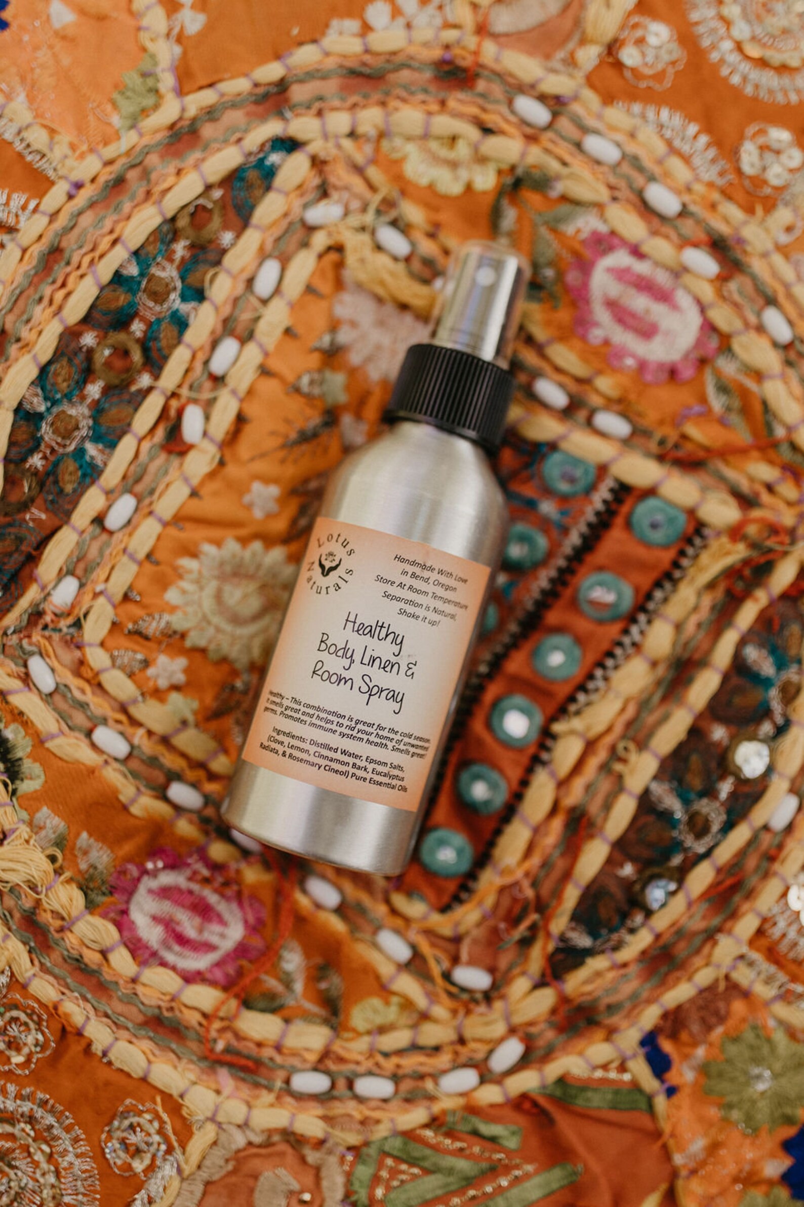 Essential Oil Blend Room Spray, All Natural Aromatherapy Scents ...