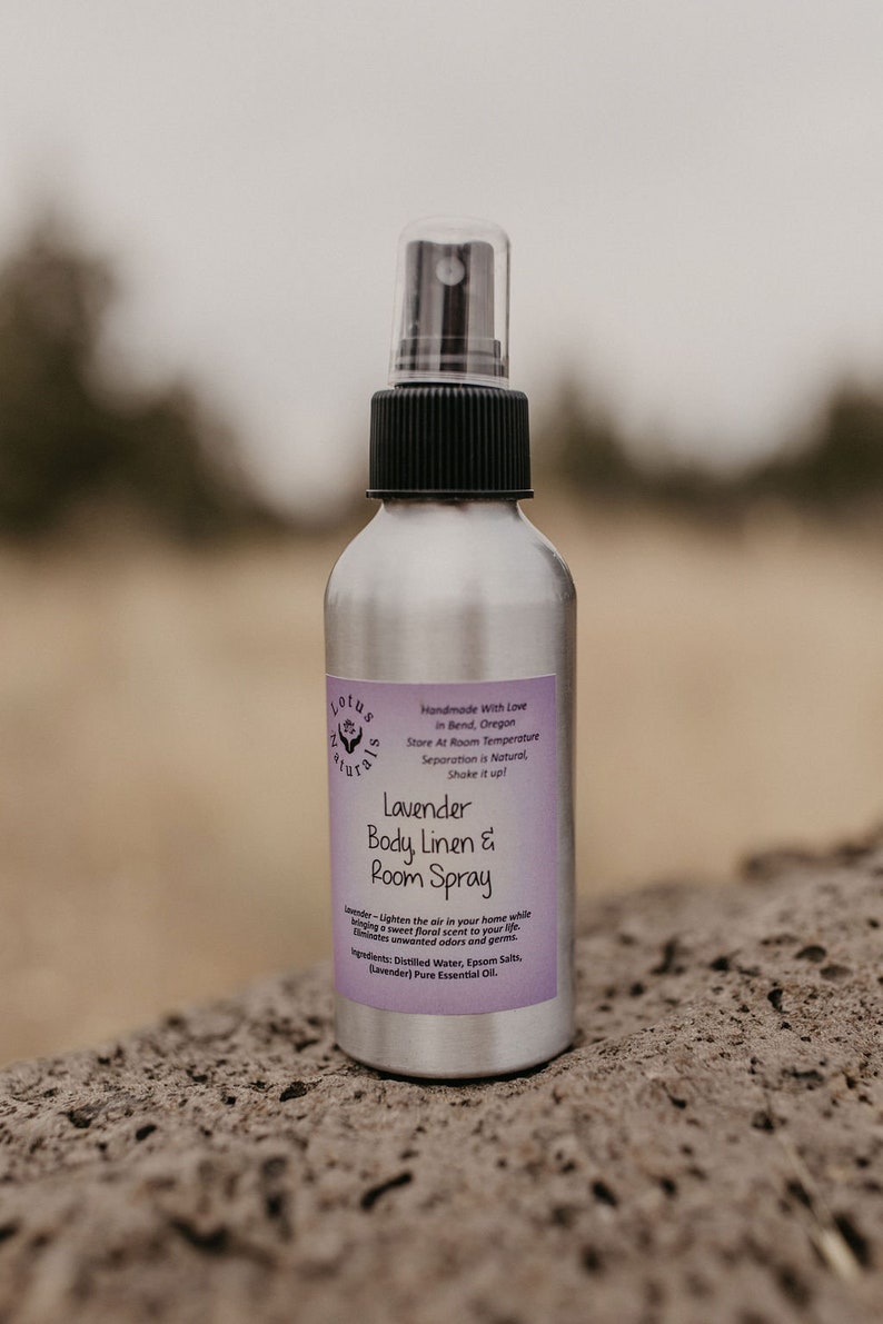 Essential Oil Blend Room Spray, All Natural Aromatherapy Scents ...