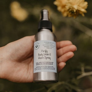 Essential Oil Blend Room Spray, All Natural Aromatherapy Scents ...