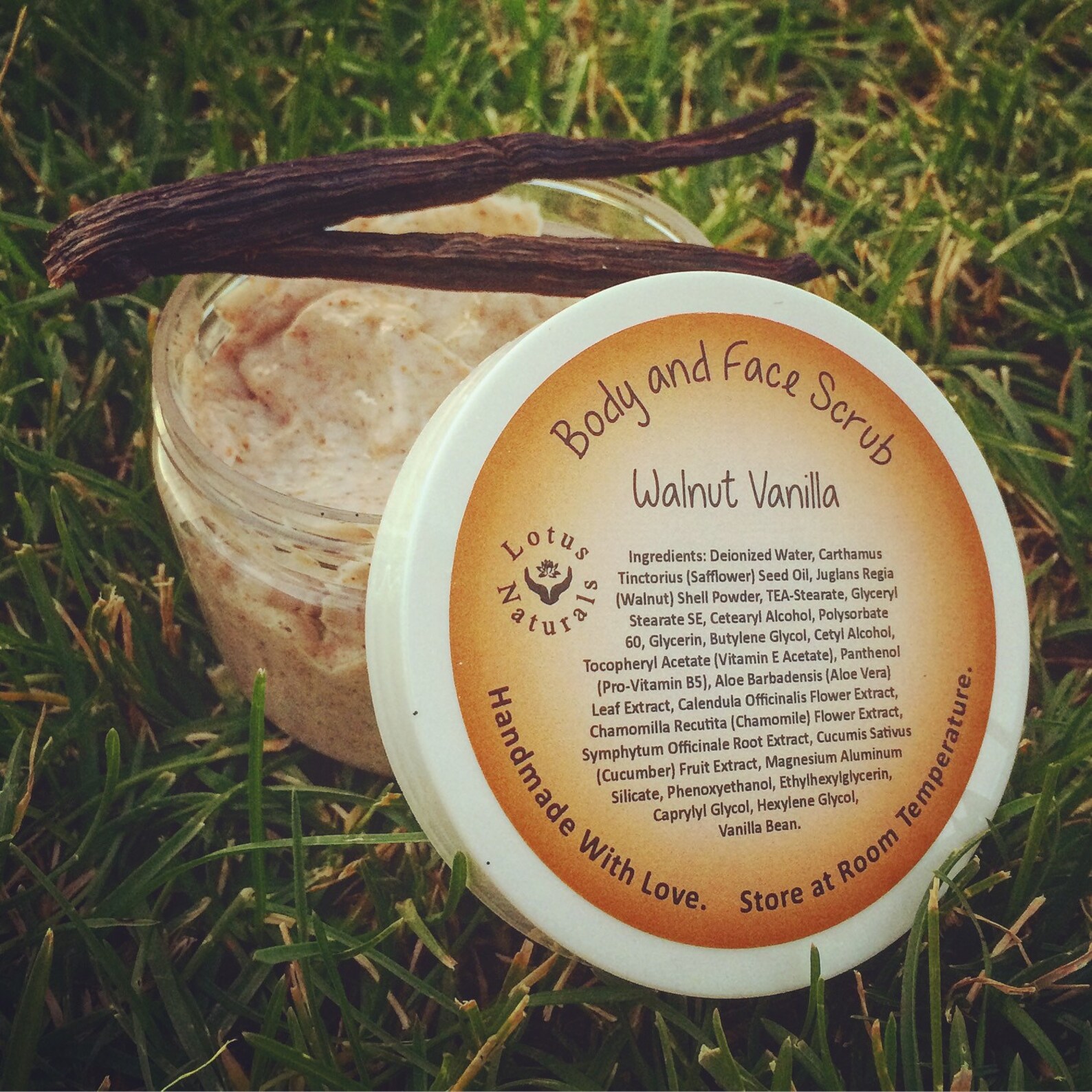 Exfoliating Essential Oil Face and Body Scrub, Organic Skin Care, All ...