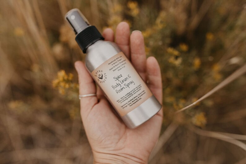 Essential Oil Blend Room Spray, All Natural Aromatherapy Scents ...