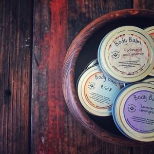 Organic Essential Oil Body Balm, All Natural Eco Friendly Skin Care ...