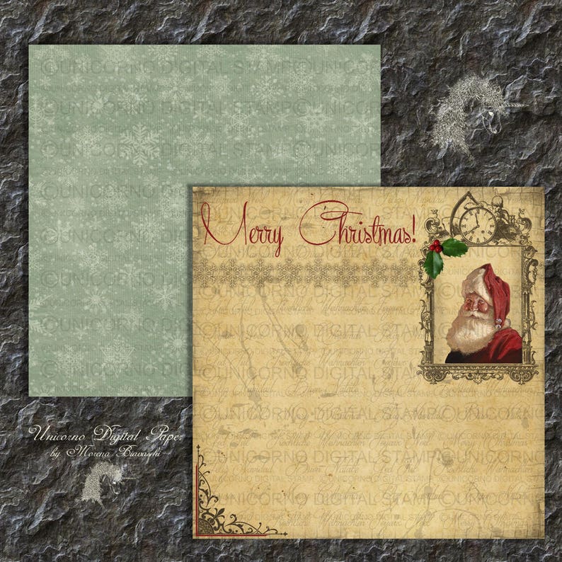 OLD VINTAGE CHRISTMAS, Vintage Christmas Ladies 50s, Kit per ...