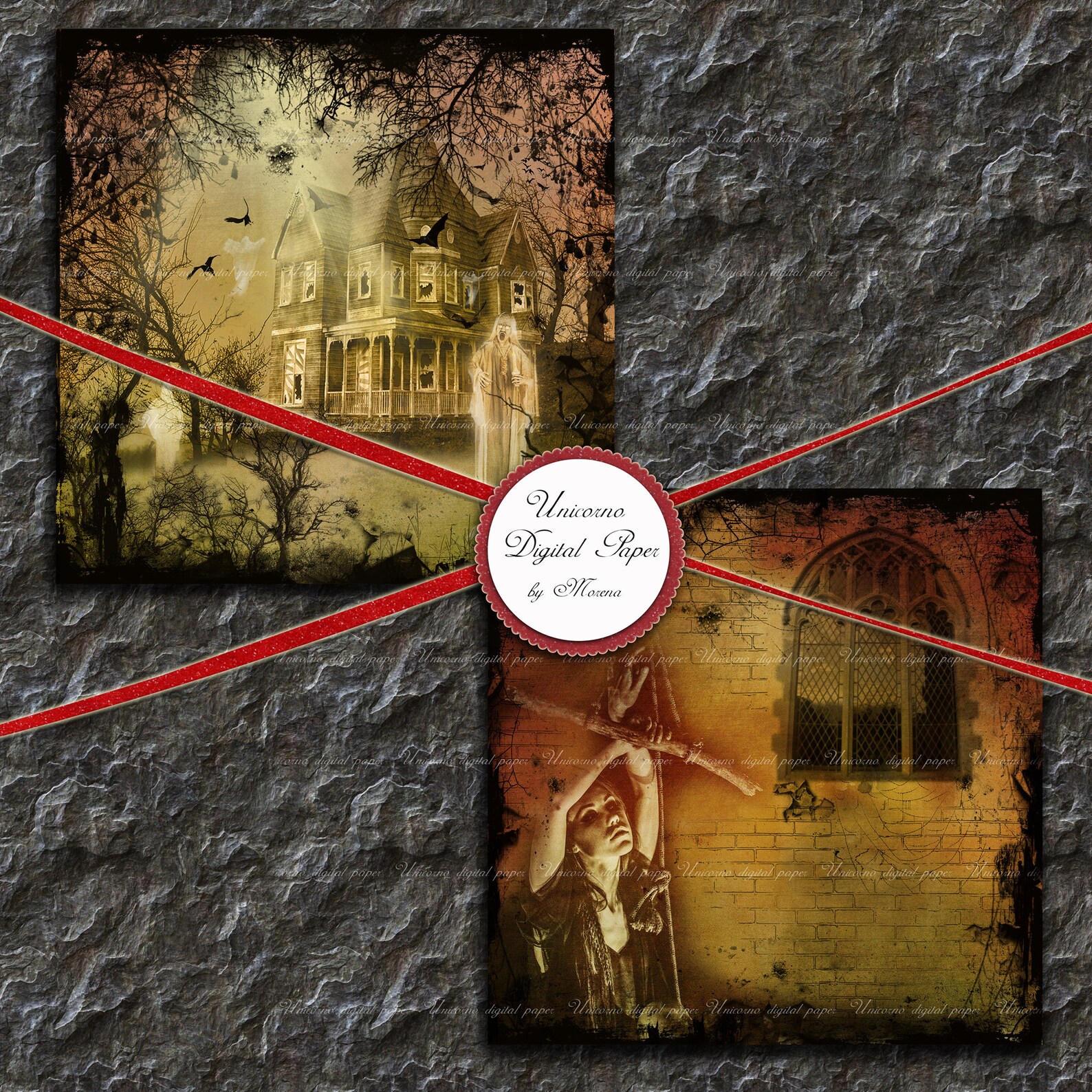 GOTHIC Grunge Paper Digital Paper Scrapbook Paper Gothic - Etsy