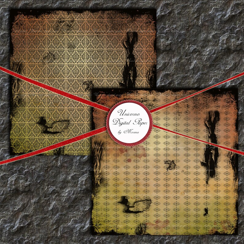 GOTHIC Grunge Paper digital paper scrapbook paper gothic | Etsy