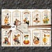 VICTORIAN HALLOWEEN, Halloween digital paper, Vintage Halloween, Creepy ...