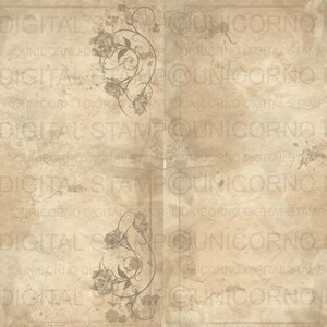 PATTERN OLD PAPER Digital Paper, Craft, Scrapbook, Scrapbooking ...