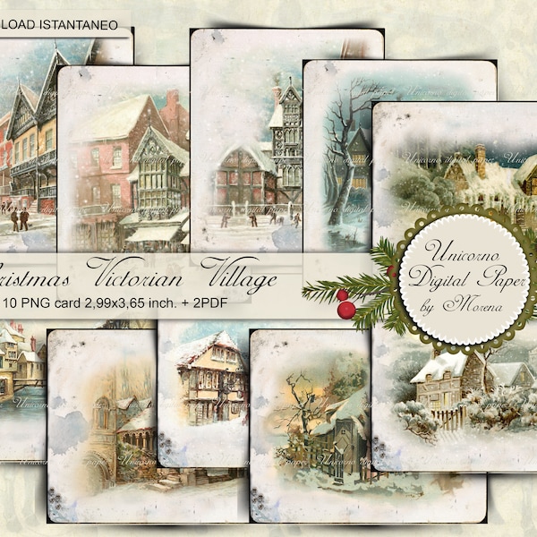 Victorian Village - Etsy