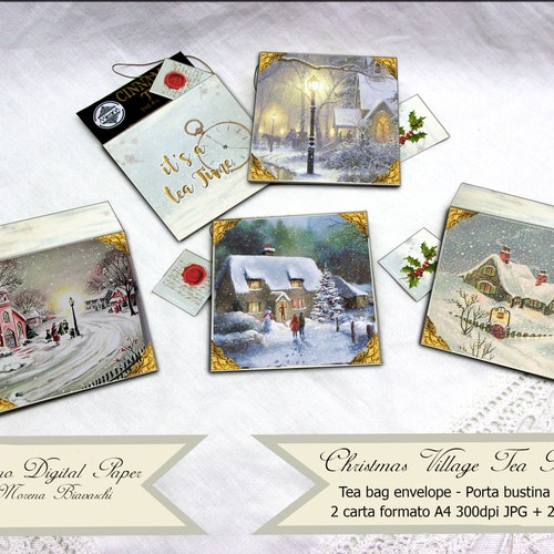 Printable Friendship Tea Bag Wrapper - Etsy