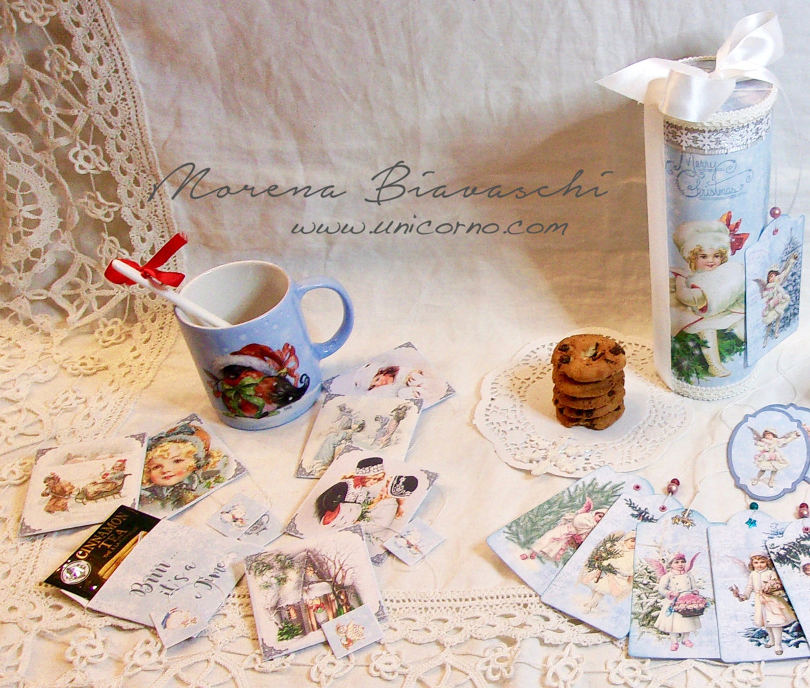 CHRISTMAS TEA BAGS Digital Tea Envelope Printable - Etsy