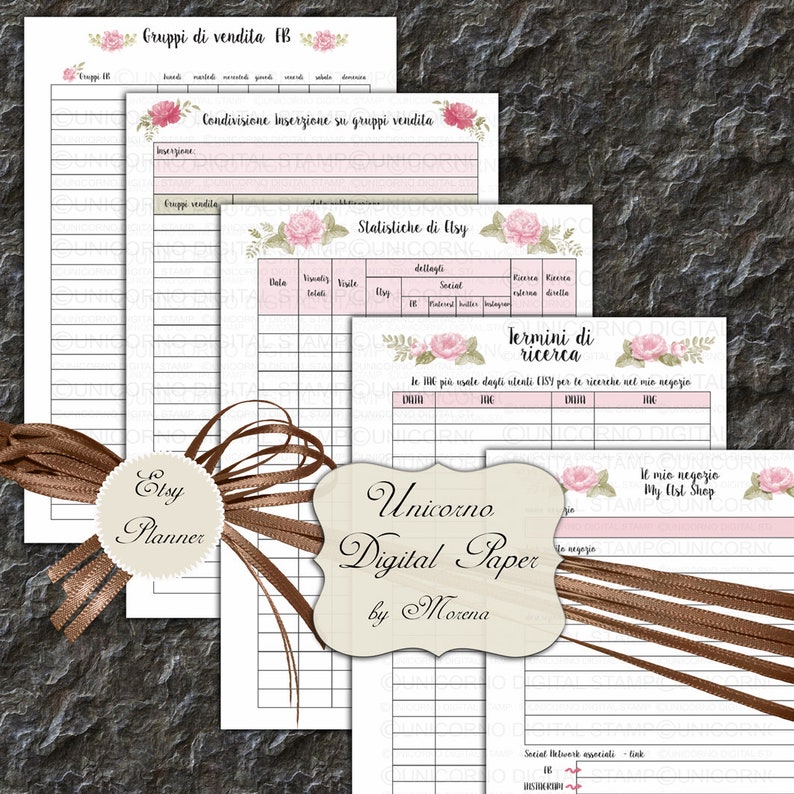 ETSY PLANNER PROFESSIONAL Version Planner Insert Agenda - Etsy