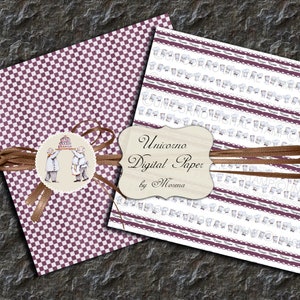 Cook Printable Scrapbook, Cooking Scrapbook Paper, Cook Digital Paper ...