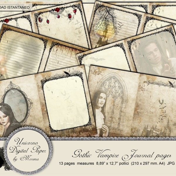 Gothic Journal - Etsy