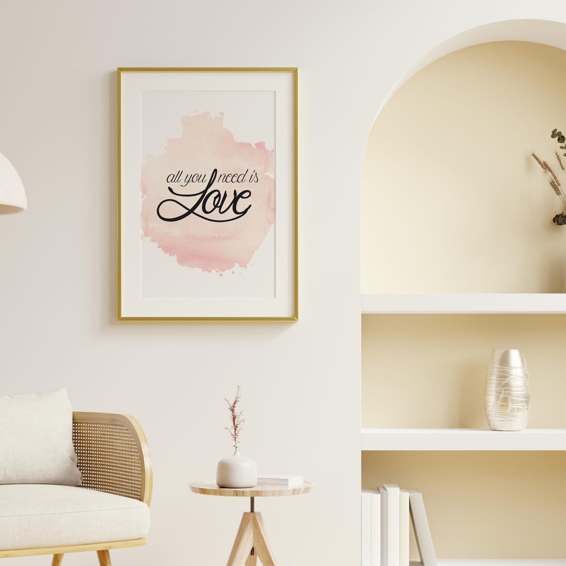 All You Need is Love Digital Download - Printable Wall Art ...