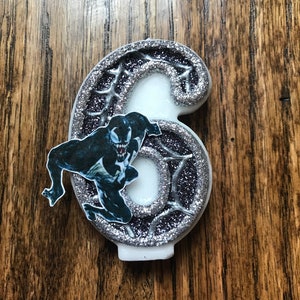 Handcrafted venom or ANY Themed Birthday Candles Decorated to Your ...