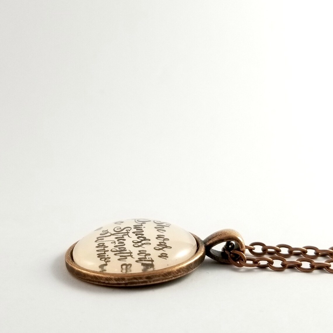Loss Quote Necklace Gift for Loss of a Loved One Gift for | Etsy