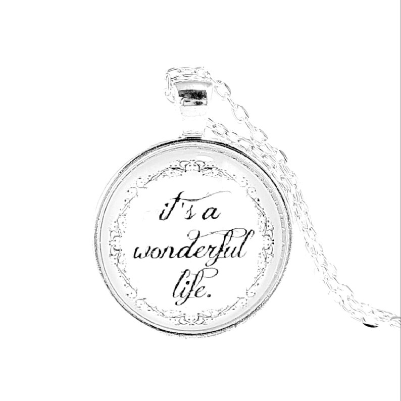 It's A Wonderful Life Movie Gift Necklace Classic - Etsy