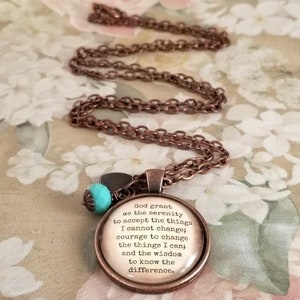 AA Serenity Prayer Gift,god Grant Me the Serenity, Alcoholics Anonymous ...