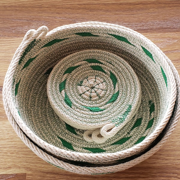 Rope Bowls - Etsy