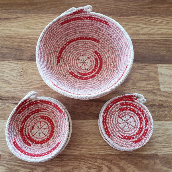 Rope Bowls - Etsy