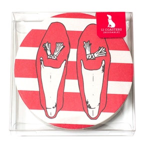 Piñata Coaster Set, Coasters, Gold Foil, Fiesta, Reusable Coasters ...