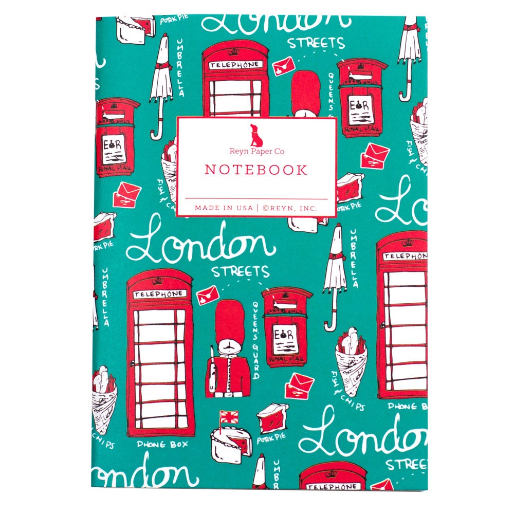 London Mini Jotter Set/mini Notebook Set/travel Notebook Set/pocket ...